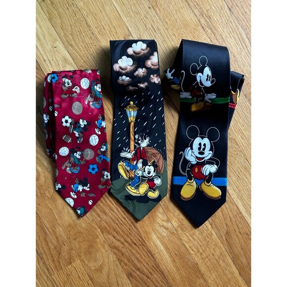 Disney | Suits & Blazers | Lot Of 3 Disney Mickey Unlimited Mens Dress ...